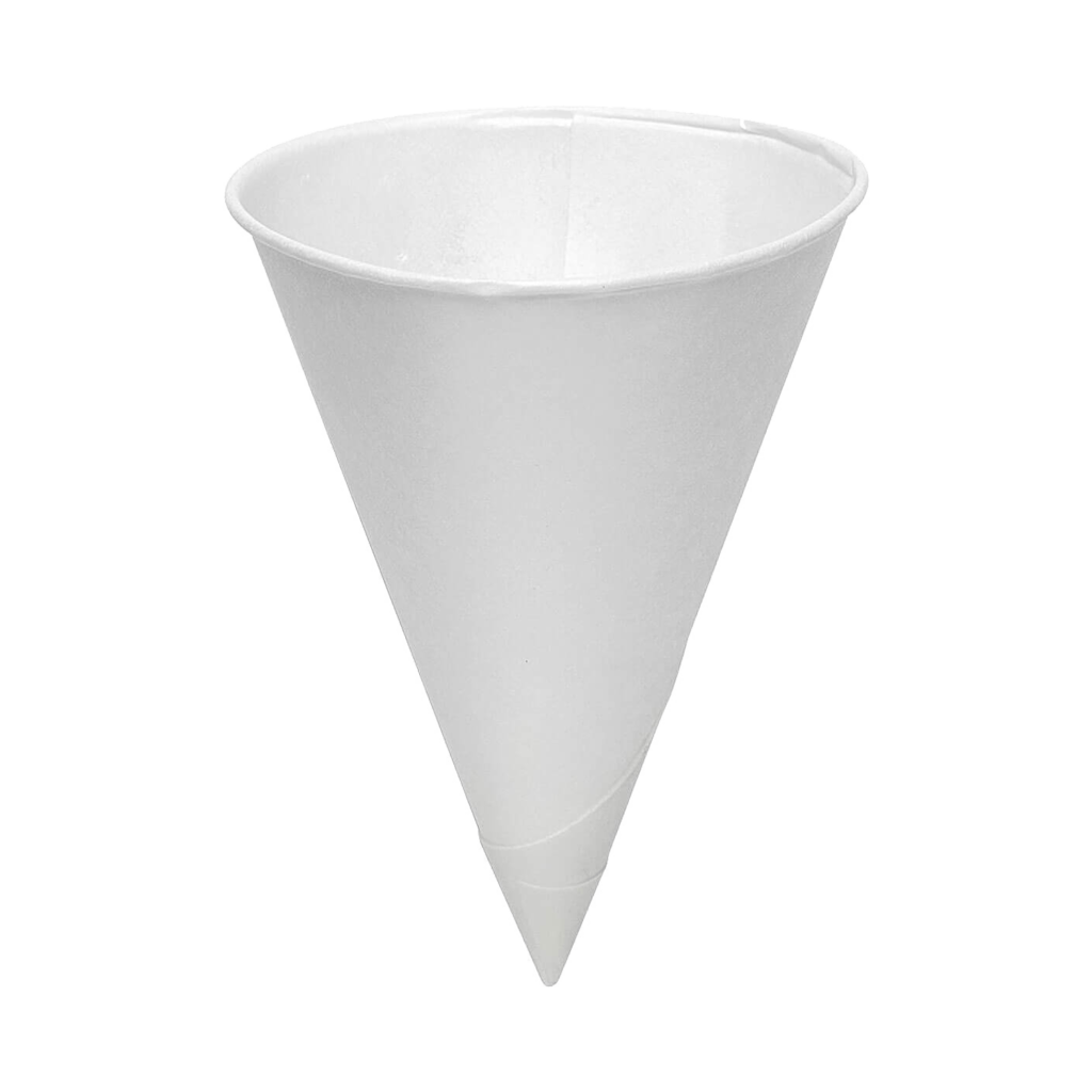 4oz paper Cups Cones - Blue Mountain Water